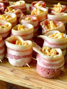 Pig Shots - Smoked Bacon Shot Glass Appetizers on the Grill