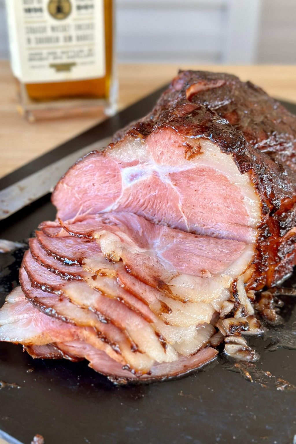 Double Smoked Ham (with Sweet Whiskey Glaze)