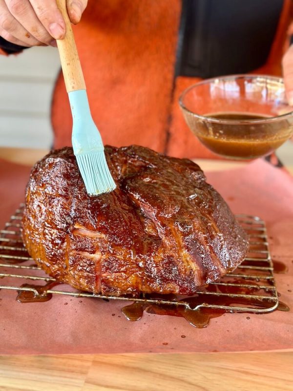 Double Smoked Ham (with Sweet Whiskey Glaze)
