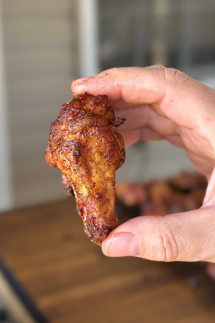Extra Crispy Smoked Chicken Wings on the Pellet Grill