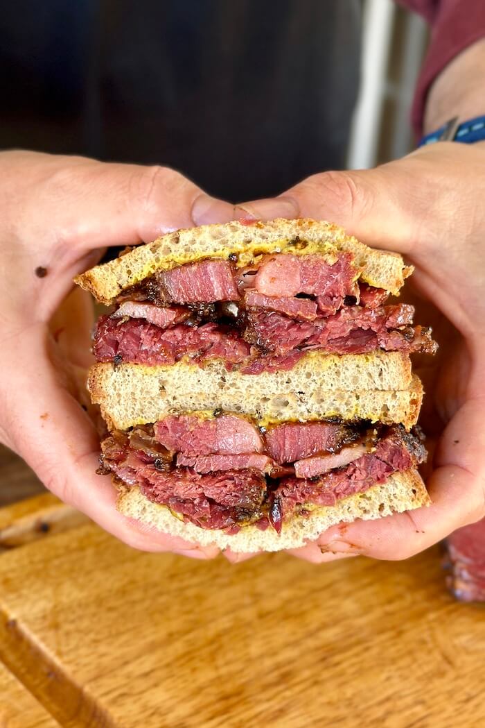 Smoked Pastrami from Beef Brisket | Pellets and Pits
