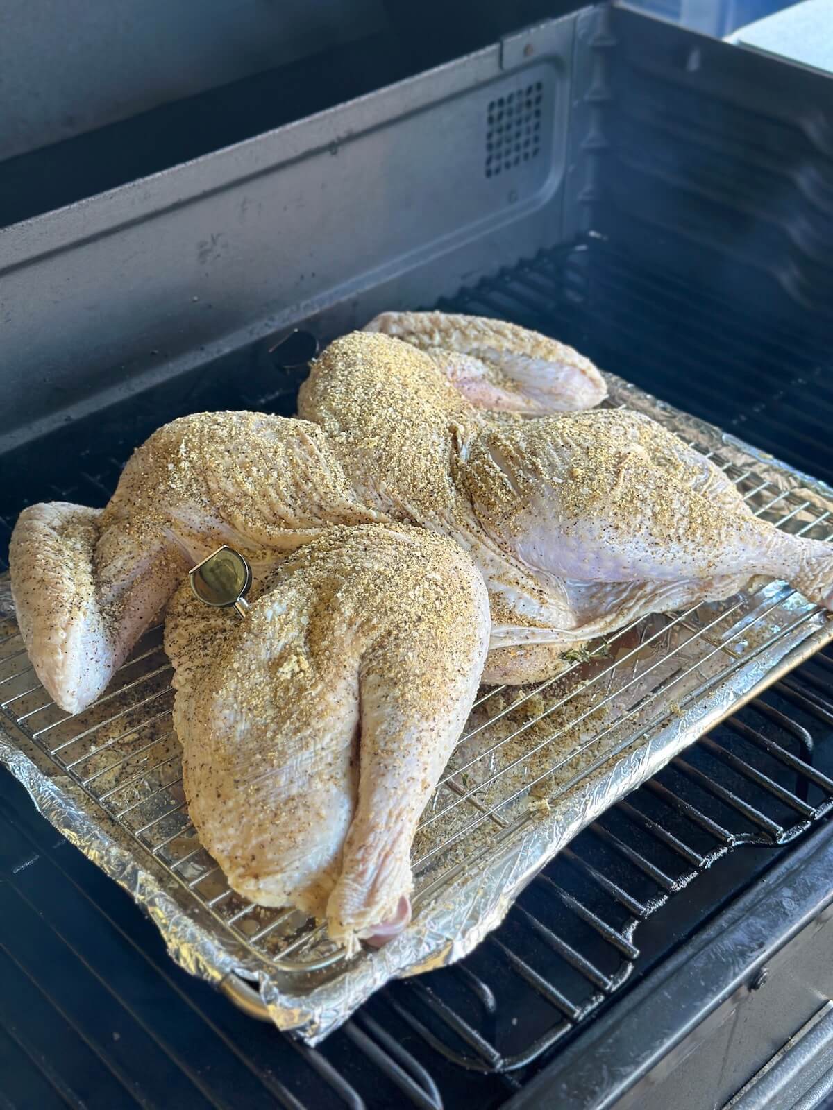 Orange Glazed Smoked Turkey with Orange Juice Brine | Pellets and Pits