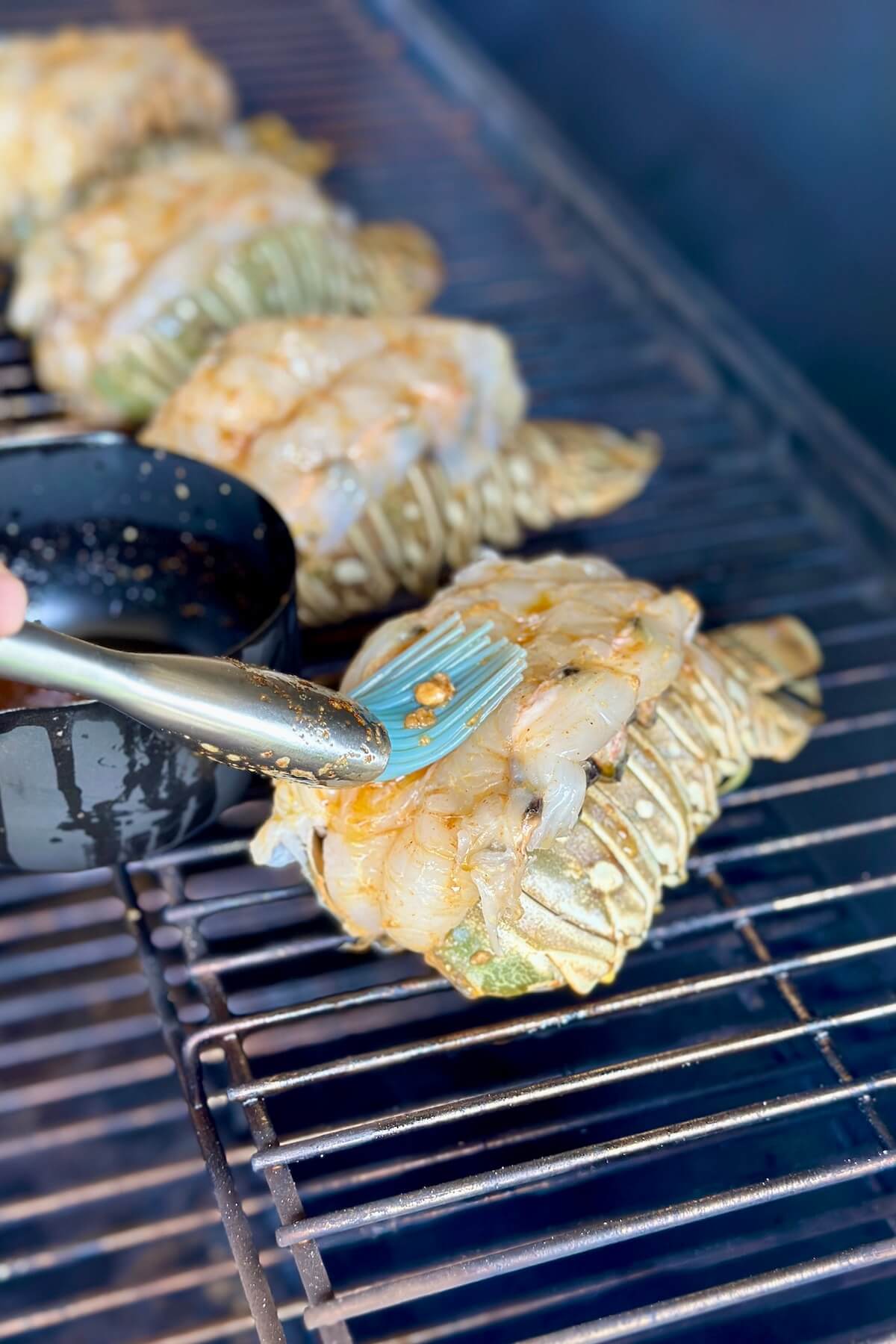 Smoked Lobster Tails with Compound Butter | Pellets and Pits