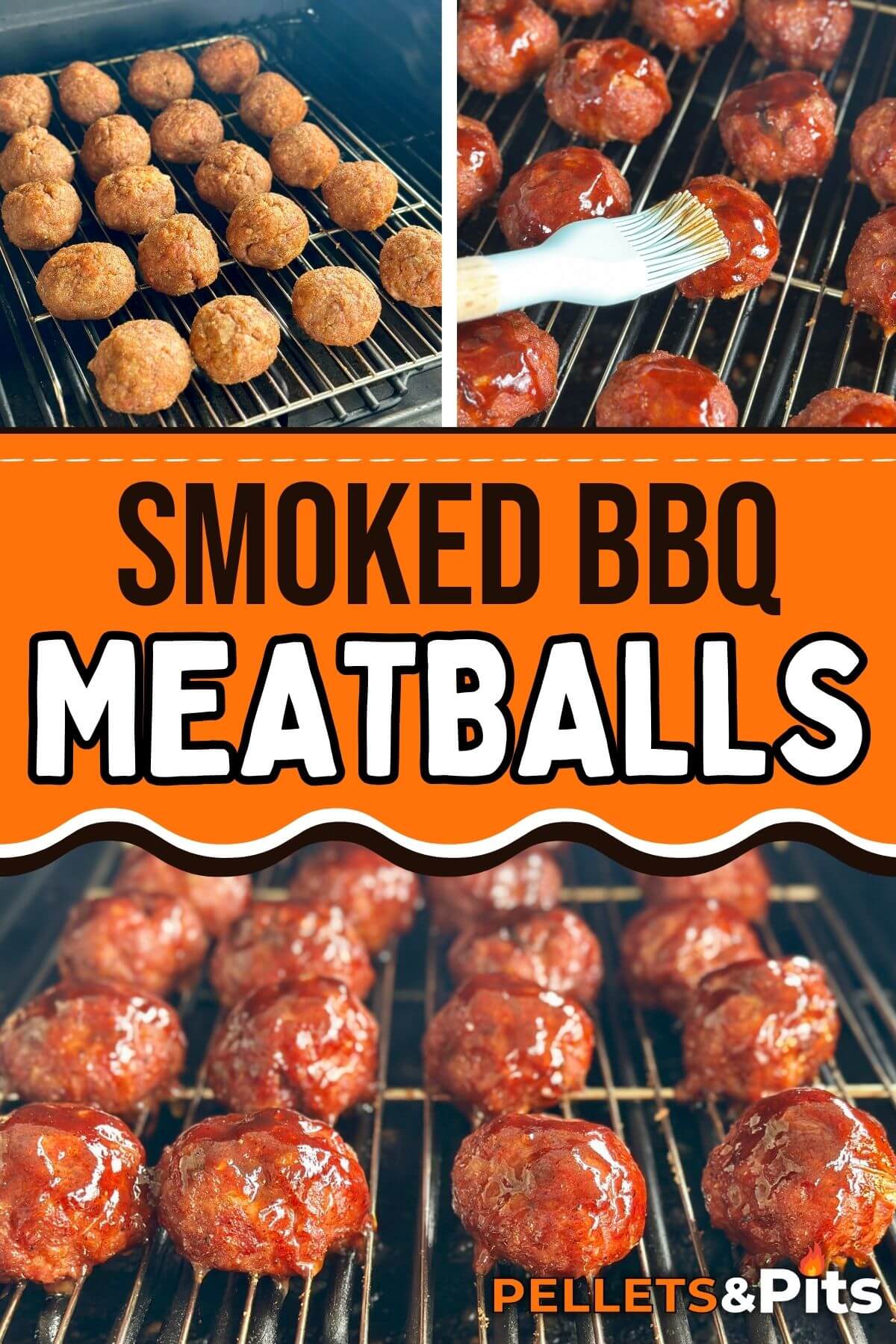 Smoked Barbecue Meatballs | Pellets and Pits