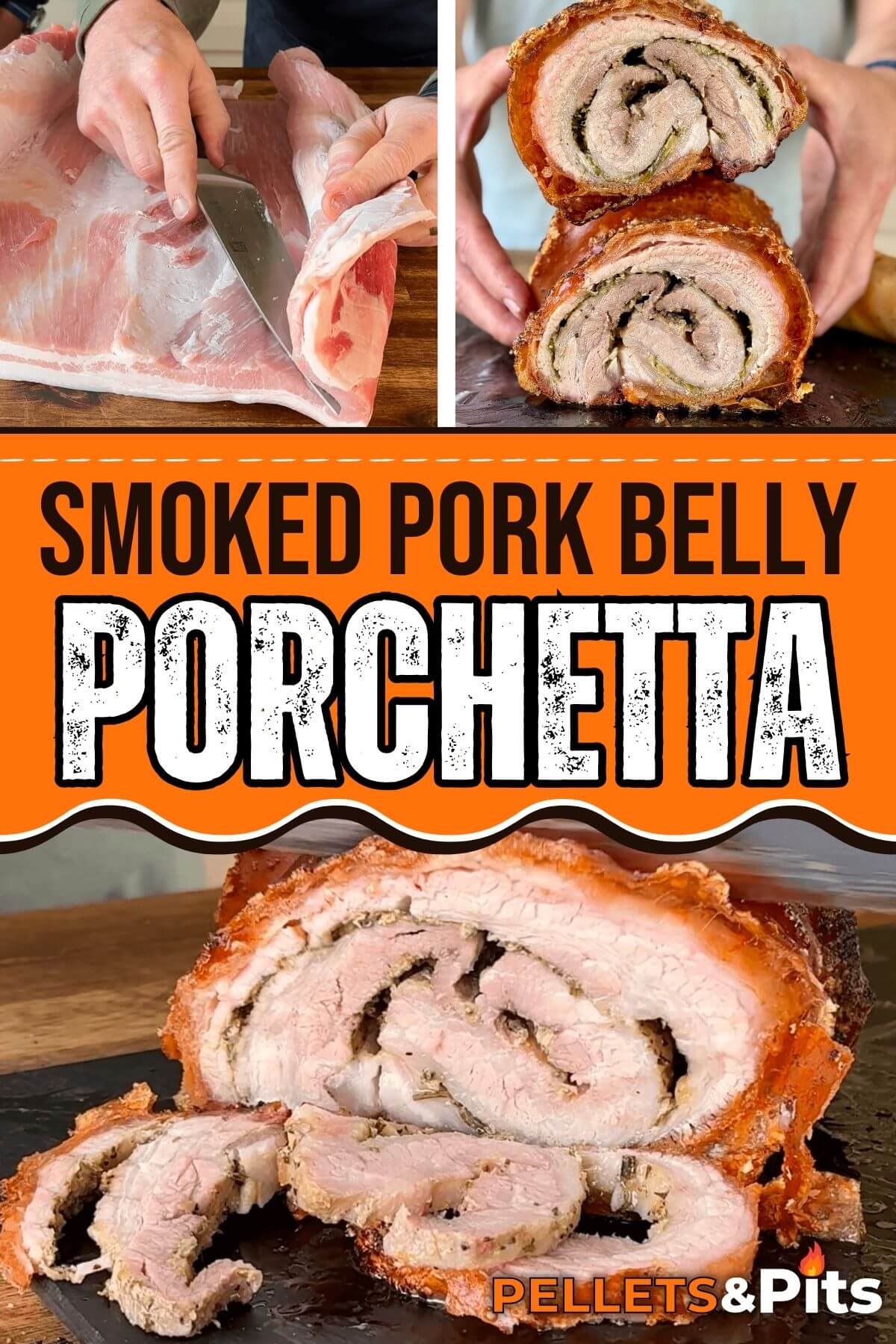 Smoked Pork Belly Porchetta on the Grill | Pellets and Pits