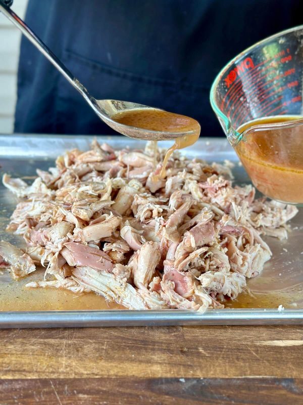 Juicy and Flavorful Smoked Pulled Chicken | Pellets and Pits