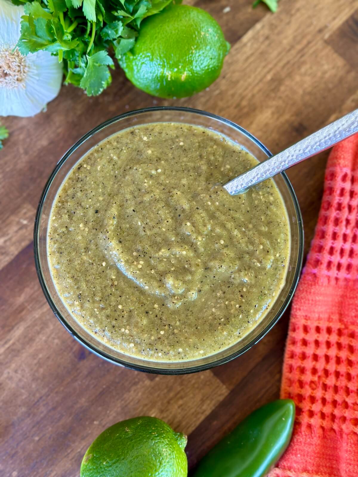 Grilled Tomatillo Salsa Verde | Pellets and Pits