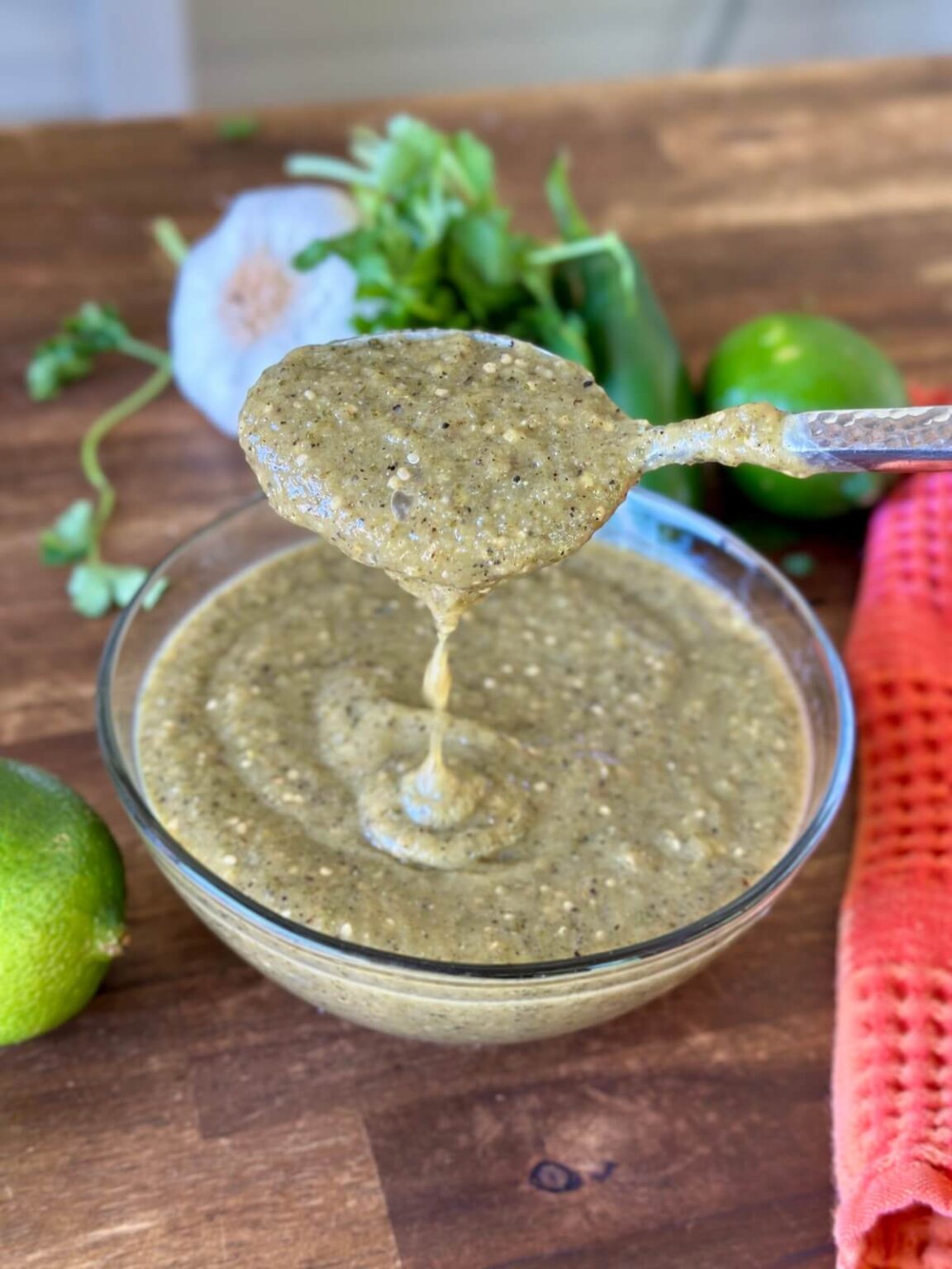 Grilled Tomatillo Salsa Verde | Pellets and Pits