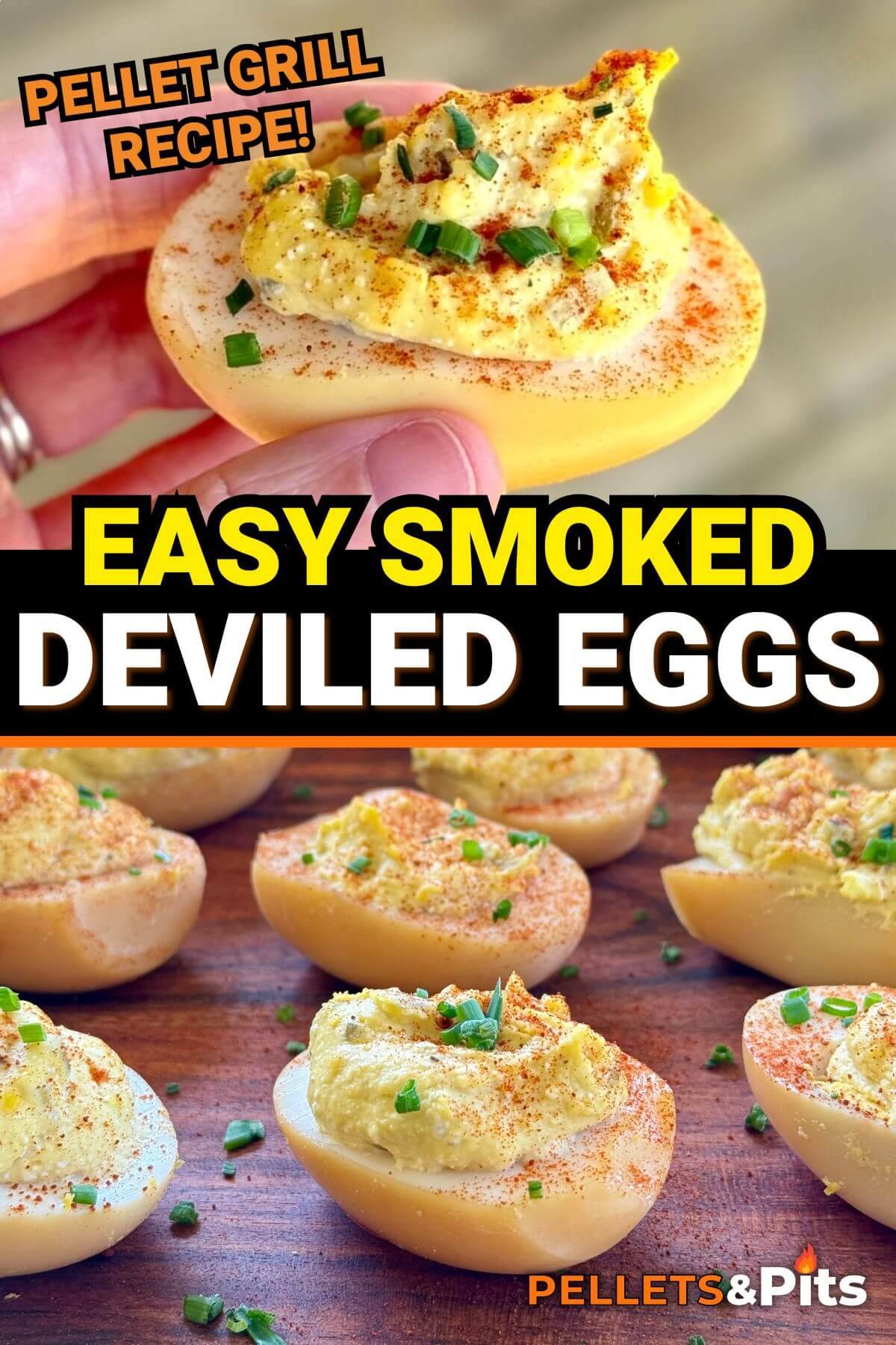 Smoked Deviled Eggs on the Pellet Grill | Pellets and Pits