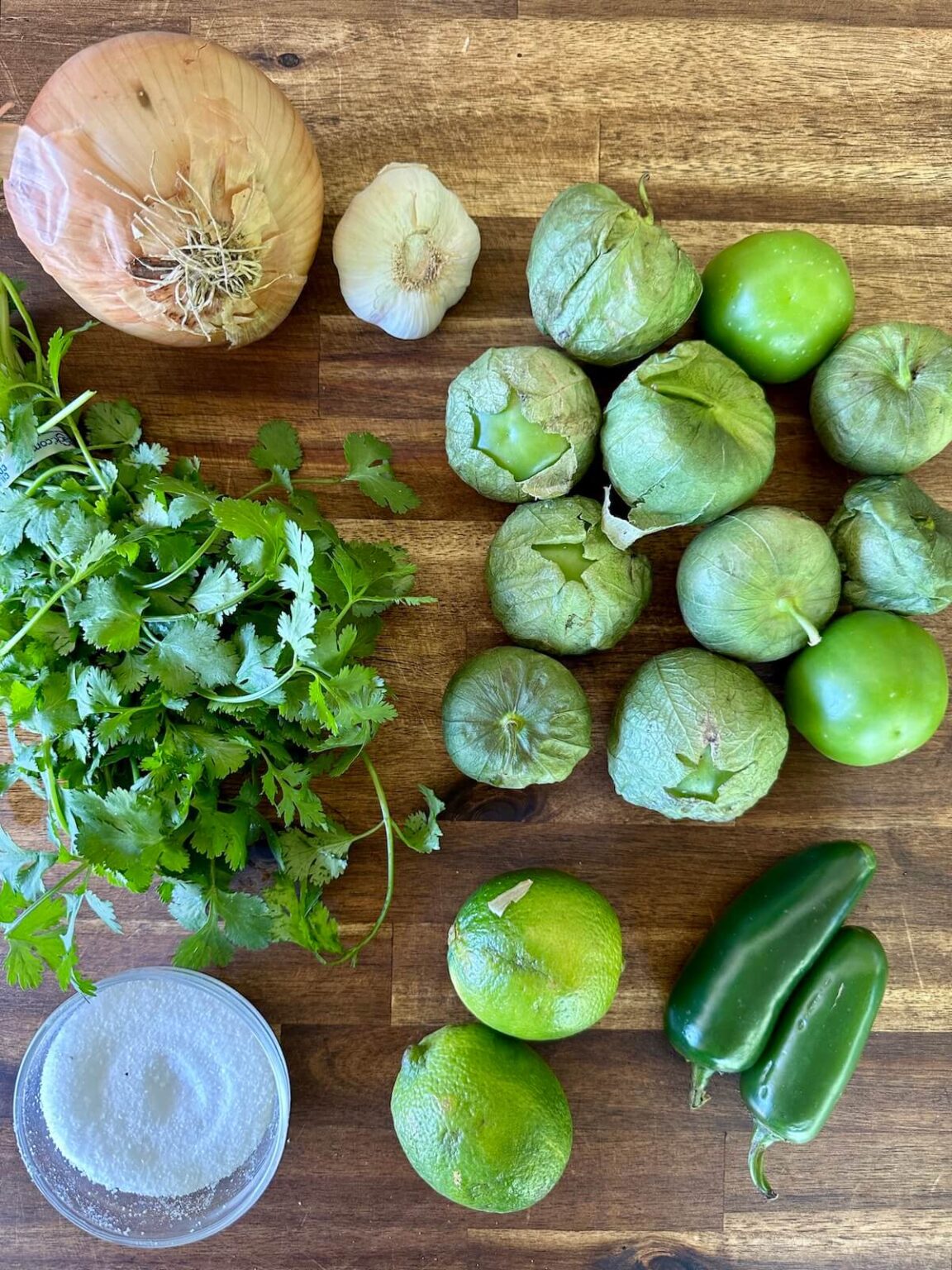 Grilled Tomatillo Salsa Verde | Pellets and Pits