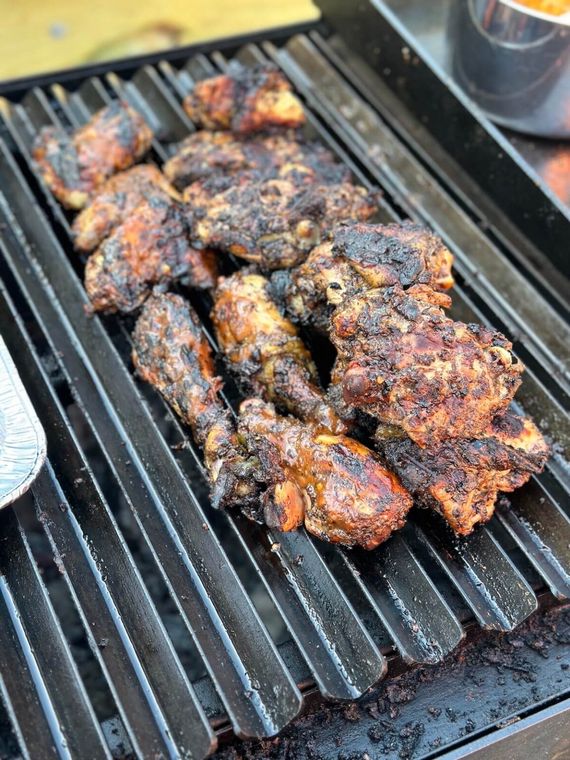 Grilled Jamaican Jerk Chicken with Homemade Marinade | Pellets and Pits