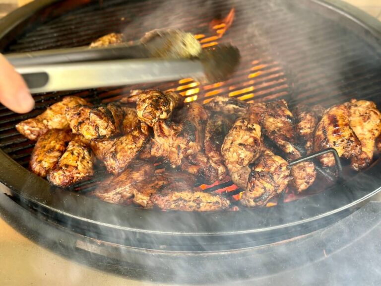 Grilled Jamaican Jerk Chicken with Homemade Marinade | Pellets and Pits