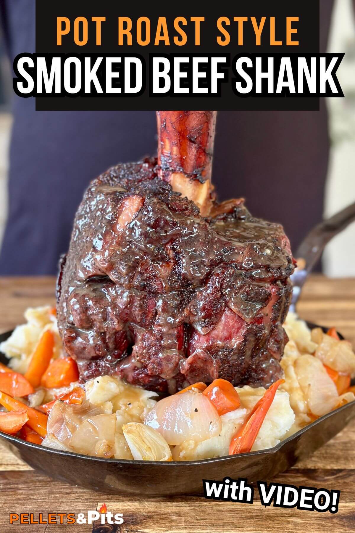 Smoked Beef Shank (aka Thor's Hammer) | Pellets and Pits