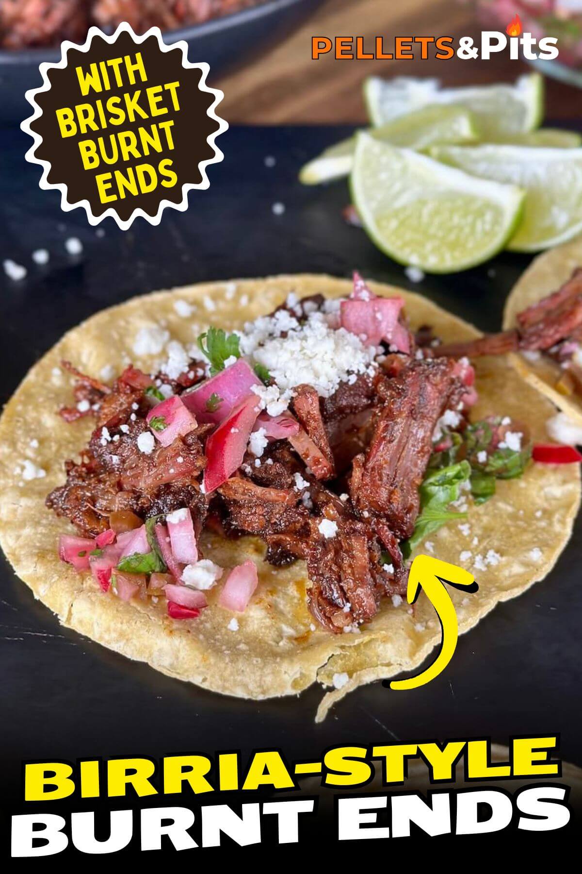 Birria-Style Burnt End Tacos (Mexican Burnt Ends) | Pellets and Pits
